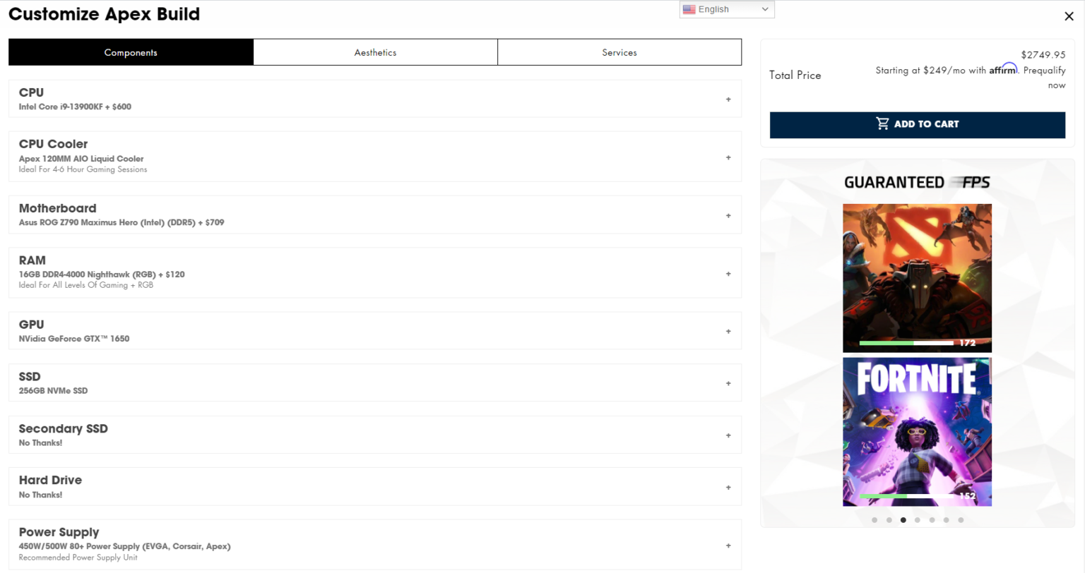 Apex Gaming PCs Review: Are Apex Computers Any Good? – Art of PC
